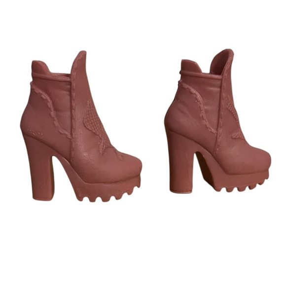 Toys | Disney Descendants 3 Audrey Pink Boots Booties Doll Shoes | Poshmark